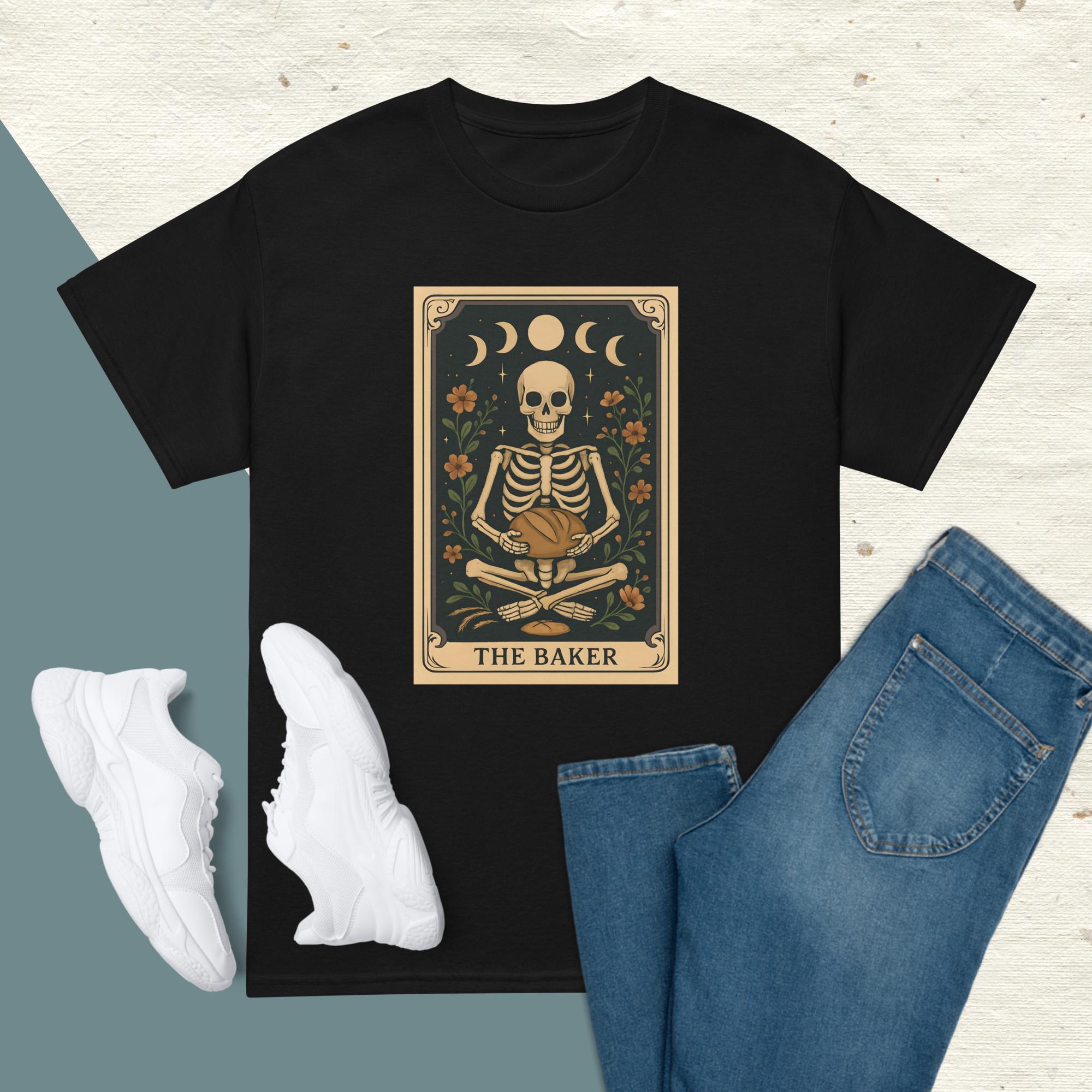 The Baker Tarot Skeleton Art – Mystical Bread Lover Design - DryBlend ...